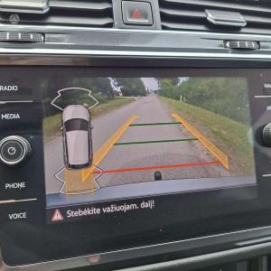 Grey Volkswagen Tiguan Allspace 2023 in Panevezys, with an engine capacity of 2.00 L and mileage of 27 thousand km for 28900 €, photo 14 on AUTOMOTO.COM.LV