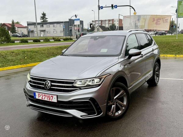 Grey Volkswagen Tiguan Allspace 2023 in Taurage, with an engine capacity of 2.00 L and mileage of 200 thousand km for 23300 €, photo 1 on AUTOMOTO.COM.LV