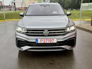 Pelēks Volkswagen Tiguan Allspace 2023 Tauragė, ar dzinēja tilpumu 2.00 L un nobraukumu 200 tūkst. km par 23300 €, foto 5 vietnē AUTOMOTO.COM.LV