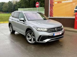 Pelēks Volkswagen Tiguan Allspace 2023 Tauragė, ar dzinēja tilpumu 2.00 L un nobraukumu 200 tūkst. km par 23300 €, foto 6 vietnē AUTOMOTO.COM.LV