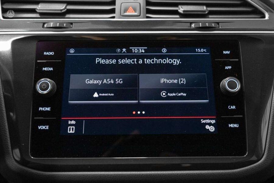 Серый Фольксваген Tiguan Allspace 2024 в Вильнюс, объемом двигателя 1.50 л и пробегом 62 тыс. км за 28950 €, фото 17 на AUTOMOTO.COM.LV