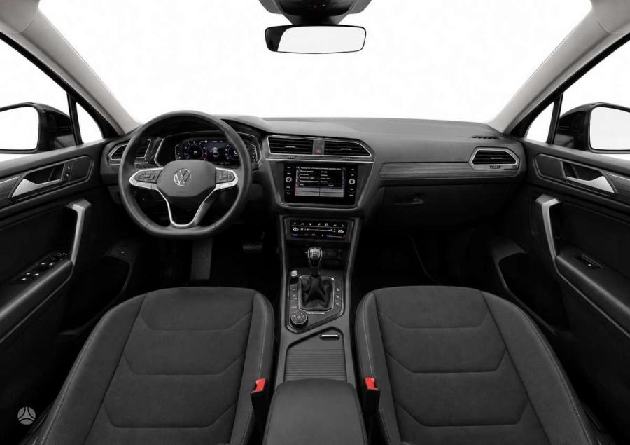Pelēks Volkswagen Tiguan Allspace 2025 Kauņa, ar dzinēja tilpumu 1.98 L un nobraukumu 46 tūkst. km par 33900 €, foto 5 vietnē AUTOMOTO.COM.LV