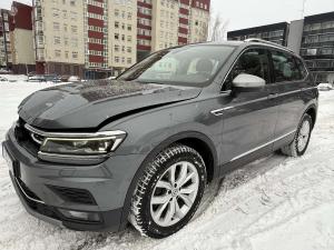 Серый Фольксваген Tiguan Allspace 2018 в Вильнюс, объемом двигателя 2.00 л и пробегом 302 тыс. км за 9900 €, фото  на AUTOMOTO.COM.LV
