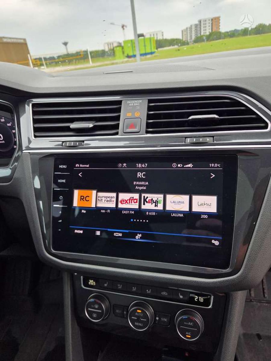 Серый Фольксваген Tiguan Allspace 2021 в Клайпеда, объемом двигателя 2.00 л и пробегом 92 тыс. км за 23900 €, фото 11 на AUTOMOTO.COM.LV