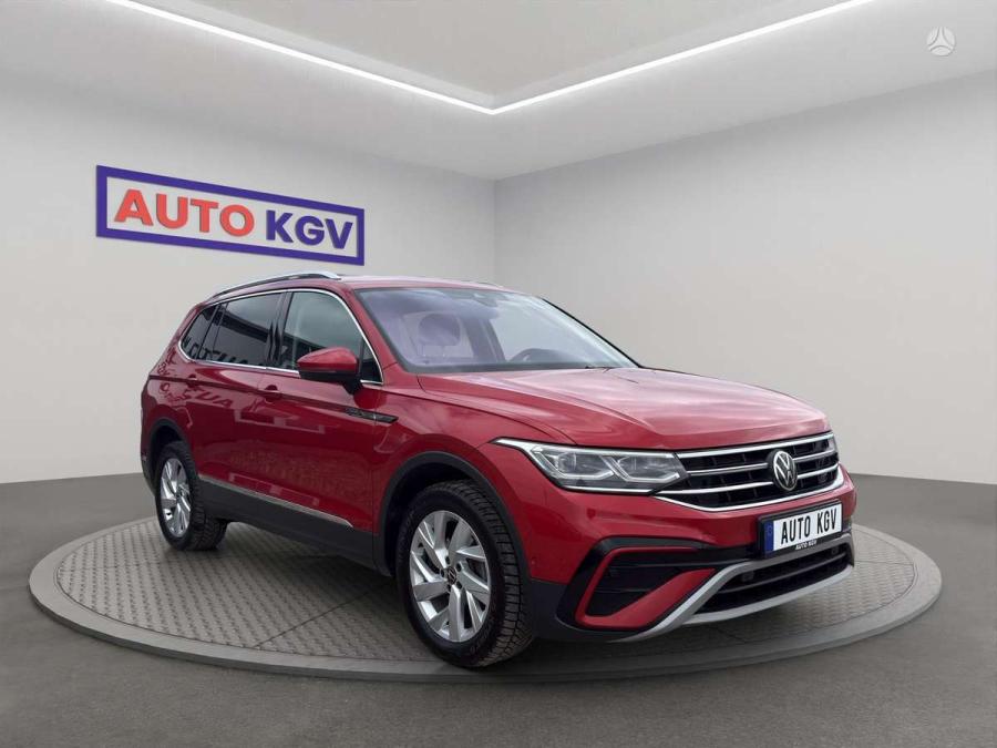 Sarkans Volkswagen Tiguan Allspace 2023 Kauņa, ar dzinēja tilpumu 1.50 L un nobraukumu 105 tūkst. km par 26999 €, foto 8 vietnē AUTOMOTO.COM.LV