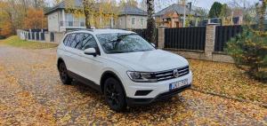 Белый Фольксваген Tiguan Allspace 2018 в Вильнюс, объемом двигателя 1.98 л и пробегом 75 тыс. км за 15999 €, фото 2 на AUTOMOTO.COM.LV
