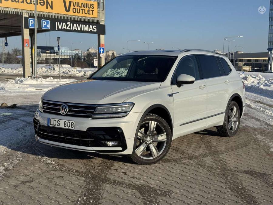Белый Фольксваген Tiguan Allspace 2018 в Вильнюс, объемом двигателя 1.98 л и пробегом 178 тыс. км за 16900 €, фото 2 на AUTOMOTO.COM.LV