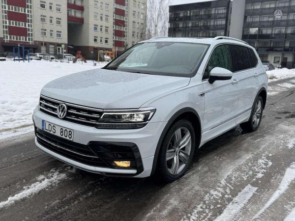 Белый Фольксваген Tiguan Allspace 2018 в Вильнюс, объемом двигателя 1.97 л и пробегом 180 тыс. км за 15950 €, фото 2 на AUTOMOTO.COM.LV