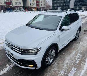 Белый Фольксваген Tiguan Allspace 2018 в Вильнюс, объемом двигателя 1.97 л и пробегом 180 тыс. км за 15950 €, фото 12 на AUTOMOTO.COM.LV