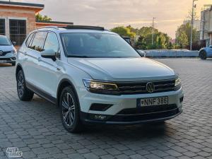 White Volkswagen Tiguan Allspace 2018 in Kaunas, with an engine capacity of 2.00 L and mileage of 141 thousand km for 17900 €, photo  on AUTOMOTO.COM.LV