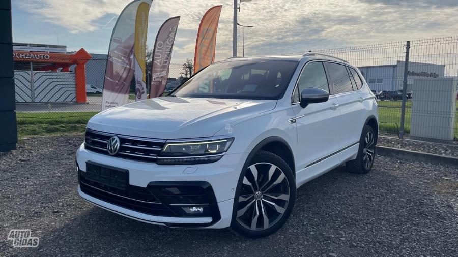 Balts Volkswagen Tiguan Allspace 2018 Marijampole, ar dzinēja tilpumu 2.00 L un nobraukumu 218 tūkst. km par 16250 €, foto 1 vietnē AUTOMOTO.COM.LV