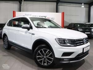 White Volkswagen Tiguan Allspace 2019 in Kaunas, with an engine capacity of 2.00 L and mileage of 72 thousand km for 24689 €, photo 2 on AUTOMOTO.COM.LV