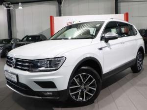 White Volkswagen Tiguan Allspace 2019 in Kaunas, with an engine capacity of 2.00 L and mileage of 72 thousand km for 24689 €, photo 4 on AUTOMOTO.COM.LV