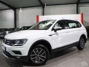 White Volkswagen Tiguan Allspace 2019 in Kaunas, with an engine capacity of 2.00 L and mileage of 72 thousand km for 24689 €, photo 5 on AUTOMOTO.COM.LV