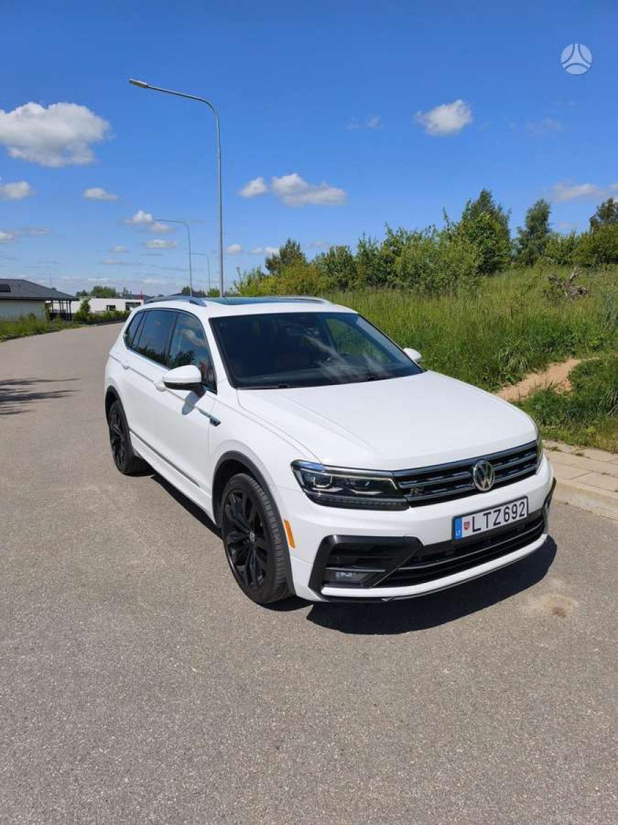 Balts Volkswagen Tiguan Allspace 2019 Viļņa, ar dzinēja tilpumu 2.00 L un nobraukumu 167 tūkst. km par 18900 €, foto 1 vietnē AUTOMOTO.COM.LV