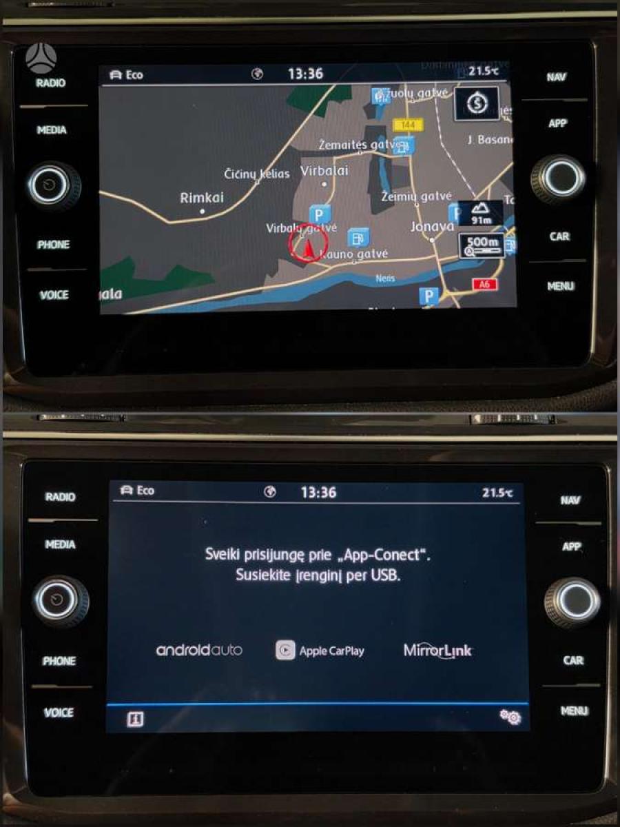 Белый Фольксваген Tiguan Allspace 2019 в Ионава, объемом двигателя 2.00 л и пробегом 270 тыс. км за 15900 €, фото 17 на AUTOMOTO.COM.LV