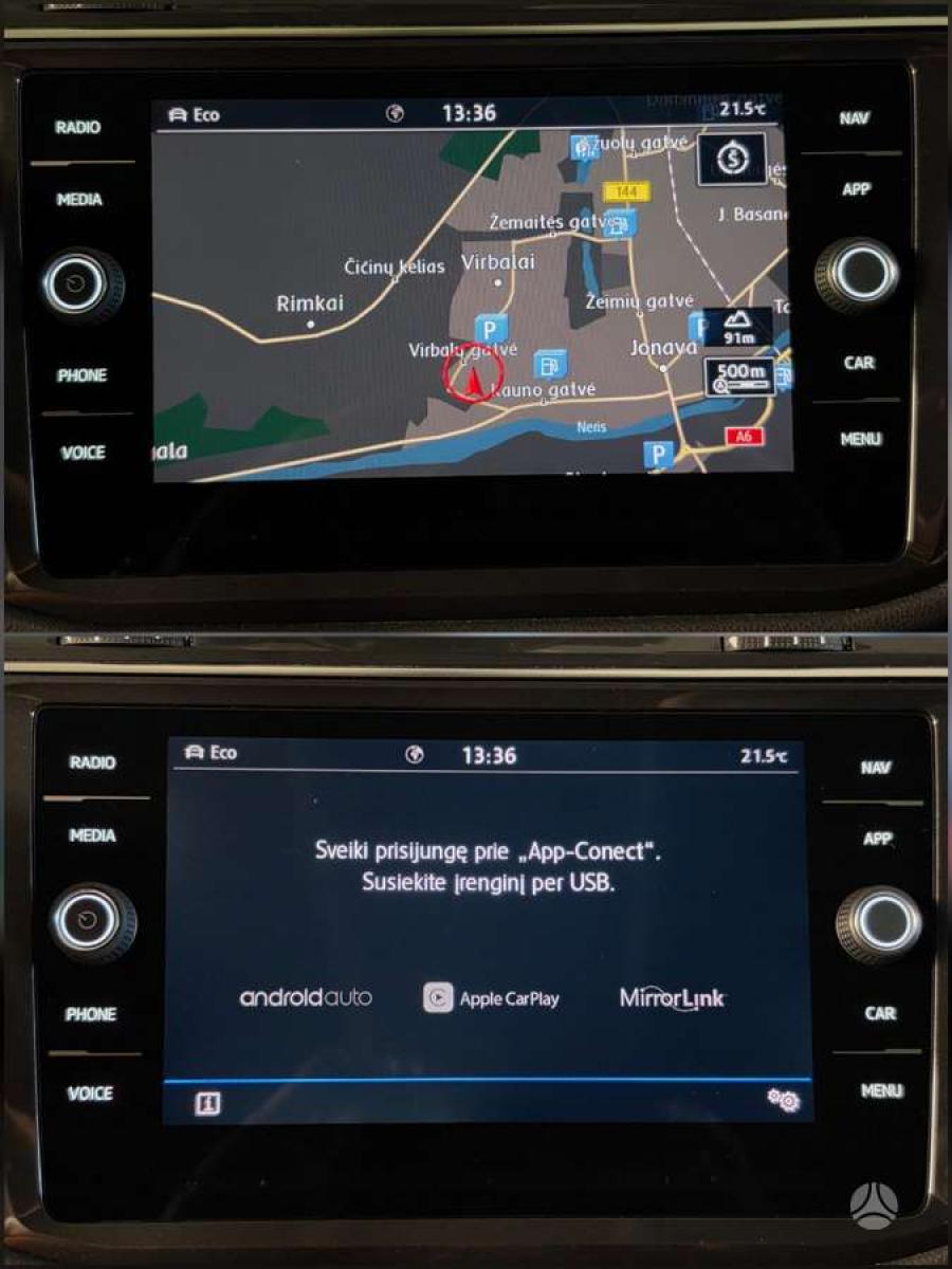 Balts Volkswagen Tiguan Allspace 2019 Jonava, ar dzinēja tilpumu 2.00 L un nobraukumu 270 tūkst. km par 15500 €, foto 15 vietnē AUTOMOTO.COM.LV