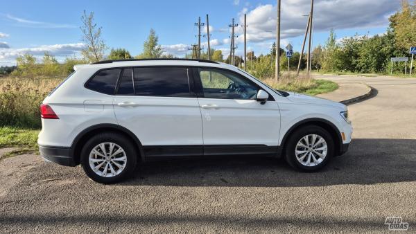 White Volkswagen Tiguan Allspace 2019 in Akmene, with an engine capacity of 2.00 L and mileage of 80 thousand km for 14200 €, photo 4 on AUTOMOTO.COM.LV