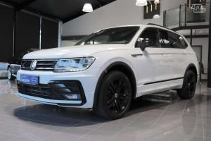 White Volkswagen Tiguan Allspace 2021 in Kaunas, with an engine capacity of 2.00 L and mileage of 91 thousand km for 29559 €, photo 2 on AUTOMOTO.COM.LV