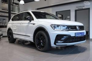 White Volkswagen Tiguan Allspace 2021 in Kaunas, with an engine capacity of 2.00 L and mileage of 91 thousand km for 29559 €, photo 4 on AUTOMOTO.COM.LV