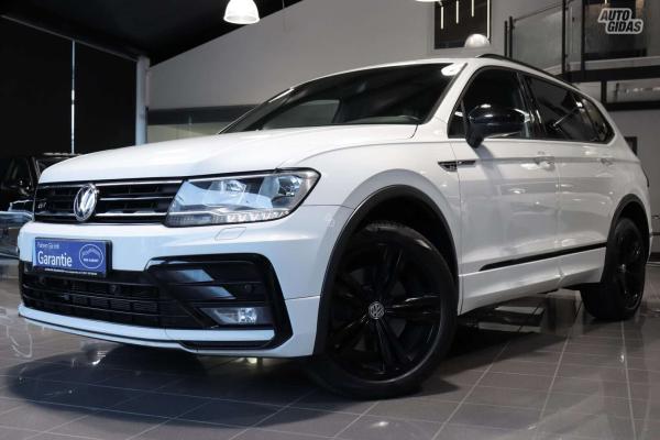 White Volkswagen Tiguan Allspace 2021 in Kaunas, with an engine capacity of 2.00 L and mileage of 91 thousand km for 29559 €, photo 8 on AUTOMOTO.COM.LV