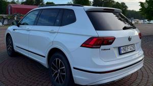 Белый Фольксваген Tiguan Allspace 2021 в Шилуте, объемом двигателя 1.98 л и пробегом 58 тыс. км за 19500 €, фото 4 на AUTOMOTO.COM.LV