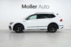 White Volkswagen Tiguan Allspace 2021 in Vilnius, with an engine capacity of 2.00 L and mileage of 196 thousand km for 20900 €, photo 3 on AUTOMOTO.COM.LV