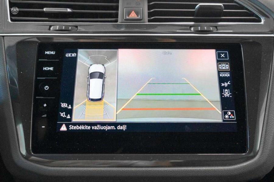 White Volkswagen Tiguan Allspace 2021 in Vilnius, with an engine capacity of 2.00 L and mileage of 196 thousand km for 20900 €, photo 15 on AUTOMOTO.COM.LV