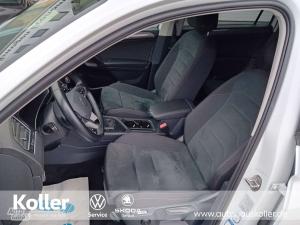White Volkswagen Tiguan Allspace 2022 in Kaunas, with an engine capacity of 2.00 L and mileage of 72 thousand km for 32141 €, photo 10 on AUTOMOTO.COM.LV