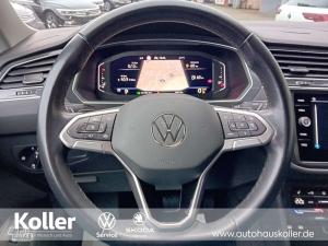 White Volkswagen Tiguan Allspace 2022 in Kaunas, with an engine capacity of 2.00 L and mileage of 72 thousand km for 32141 €, photo 12 on AUTOMOTO.COM.LV
