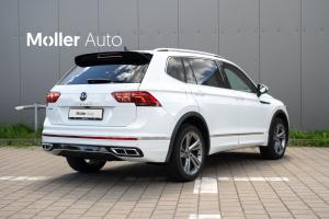 White Volkswagen Tiguan Allspace 2022 in Vilnius, with an engine capacity of 2.00 L and mileage of 66 thousand km for 28900 €, photo 10 on AUTOMOTO.COM.LV