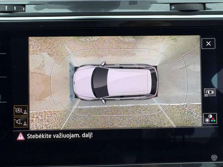 White Volkswagen Tiguan Allspace 2022 in Vilnius, with an engine capacity of 2.00 L and mileage of 130 thousand km for 29800 €, photo 27 on AUTOMOTO.COM.LV