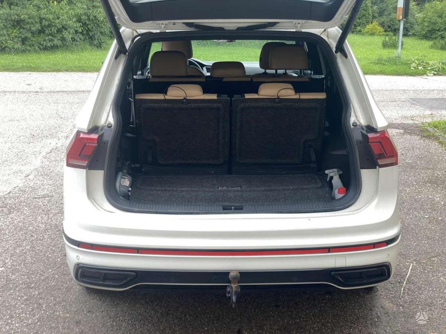 Белый Фольксваген Tiguan Allspace 2022 в Вильнюс, объемом двигателя 2.00 л и пробегом 76 тыс. км за 26000 €, фото 11 на AUTOMOTO.COM.LV
