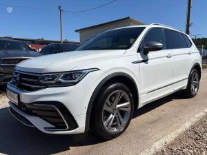 Balts Volkswagen Tiguan Allspace 2022 Viļņa, ar dzinēja tilpumu 2.00 L un nobraukumu 202 tūkst. km par 24300 €, foto  vietnē AUTOMOTO.COM.LV