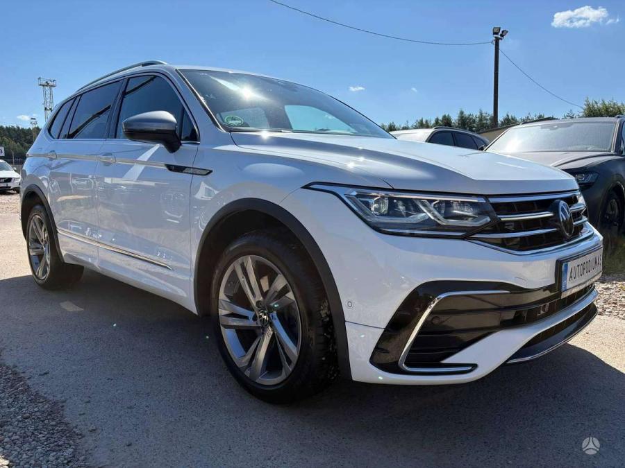 Balts Volkswagen Tiguan Allspace 2022 Viļņa, ar dzinēja tilpumu 2.00 L un nobraukumu 202 tūkst. km par 24300 €, foto 3 vietnē AUTOMOTO.COM.LV