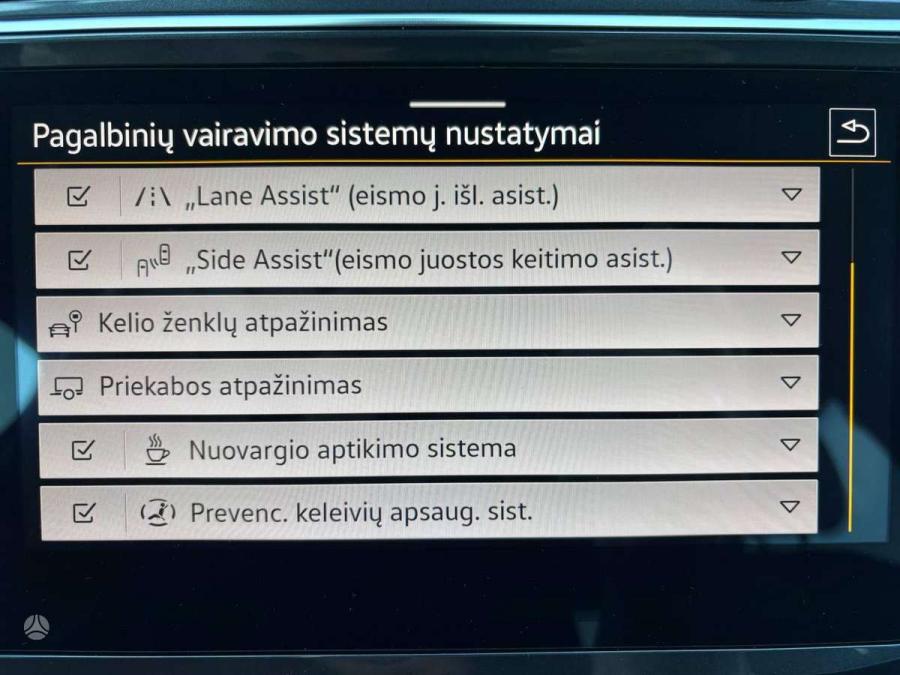 Balts Volkswagen Tiguan Allspace 2022 Viļņa, ar dzinēja tilpumu 2.00 L un nobraukumu 202 tūkst. km par 24300 €, foto 25 vietnē AUTOMOTO.COM.LV