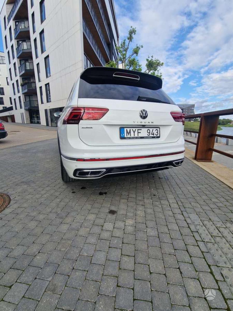 Balts Volkswagen Tiguan Allspace 2022 Kauņa, ar dzinēja tilpumu 1.50 L un nobraukumu 67 tūkst. km par 29900 €, foto 7 vietnē AUTOMOTO.COM.LV