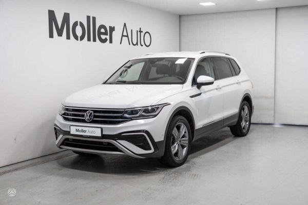 Balts Volkswagen Tiguan Allspace 2023 Viļņa, ar dzinēja tilpumu 2.00 L un nobraukumu 90 tūkst. km par 29950 €, foto 1 vietnē AUTOMOTO.COM.LV