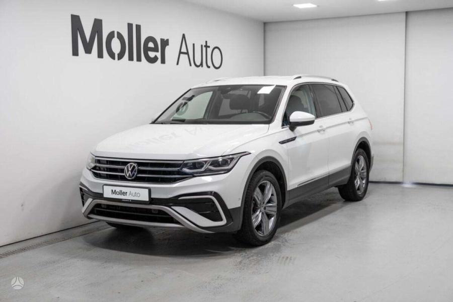 Белый Фольксваген Tiguan Allspace 2023 в Вильнюс, объемом двигателя 2.00 л и пробегом 90 тыс. км за 29950 €, фото 1 на AUTOMOTO.COM.LV