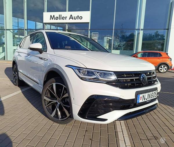 Белый Фольксваген Tiguan Allspace 2023 в Вильнюс, объемом двигателя 1.98 л и пробегом 16 тыс. км за 32500 €, фото 1 на AUTOMOTO.COM.LV