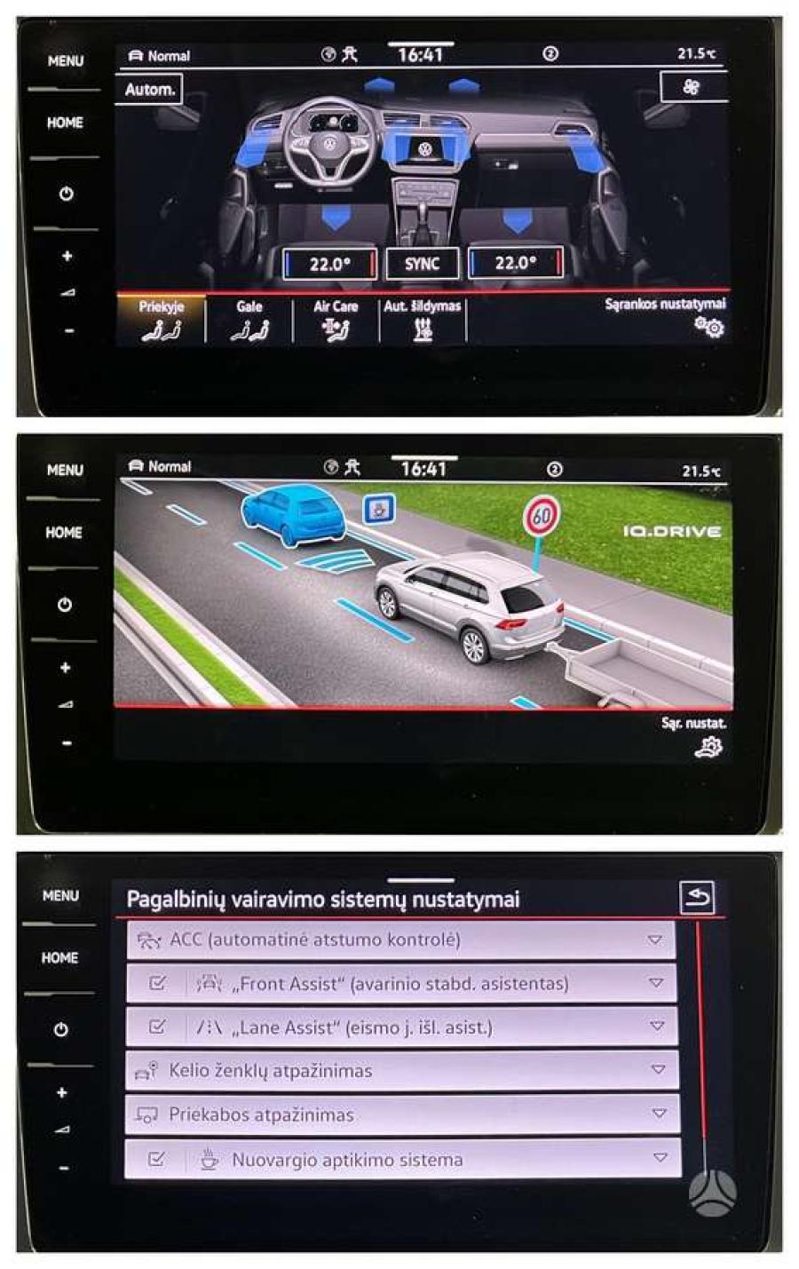 Balts Volkswagen Tiguan Allspace 2023 Kauņa, ar dzinēja tilpumu 1.97 L un nobraukumu 185 tūkst. km par 22900 €, foto 14 vietnē AUTOMOTO.COM.LV