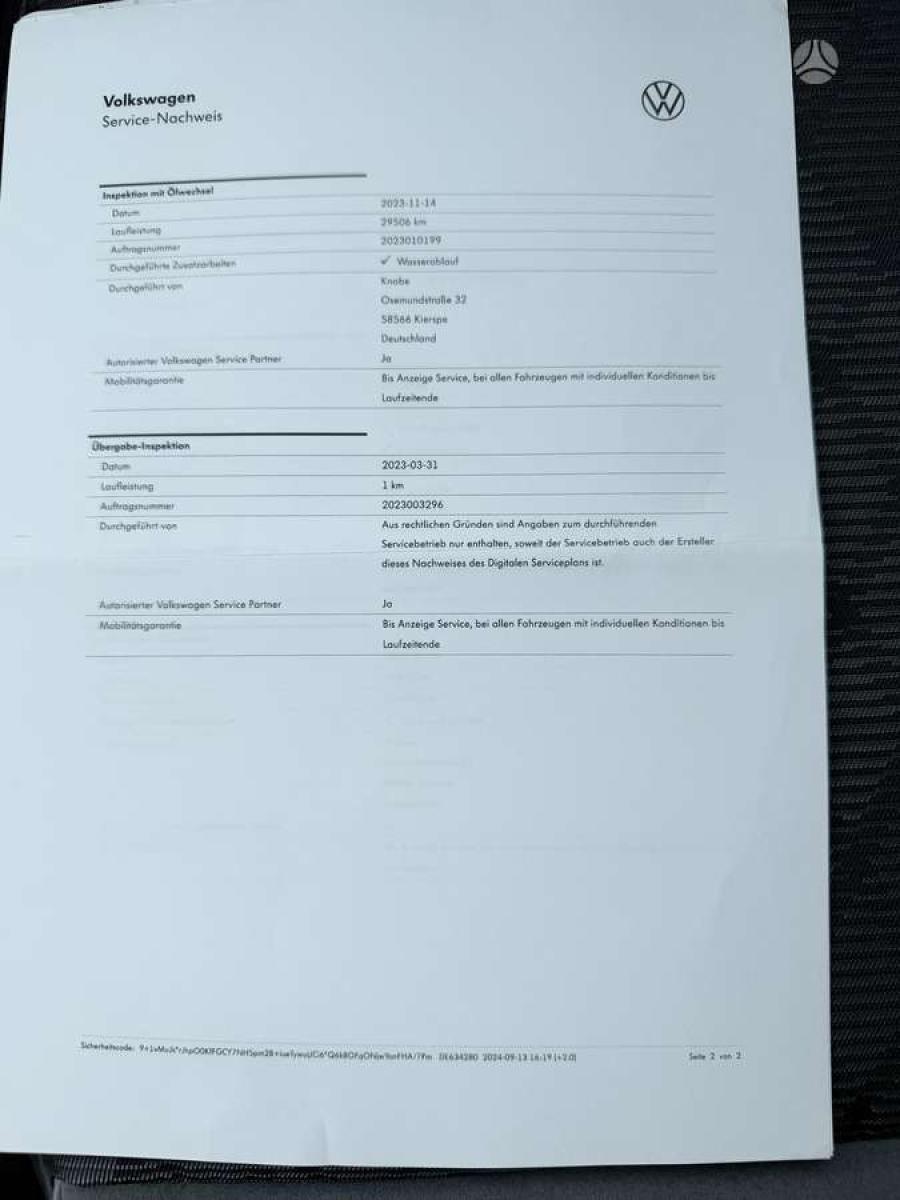 Balts Volkswagen Tiguan Allspace 2023 Šauļi, ar dzinēja tilpumu 1.97 L un nobraukumu 184 tūkst. km par 27990 €, foto 40 vietnē AUTOMOTO.COM.LV