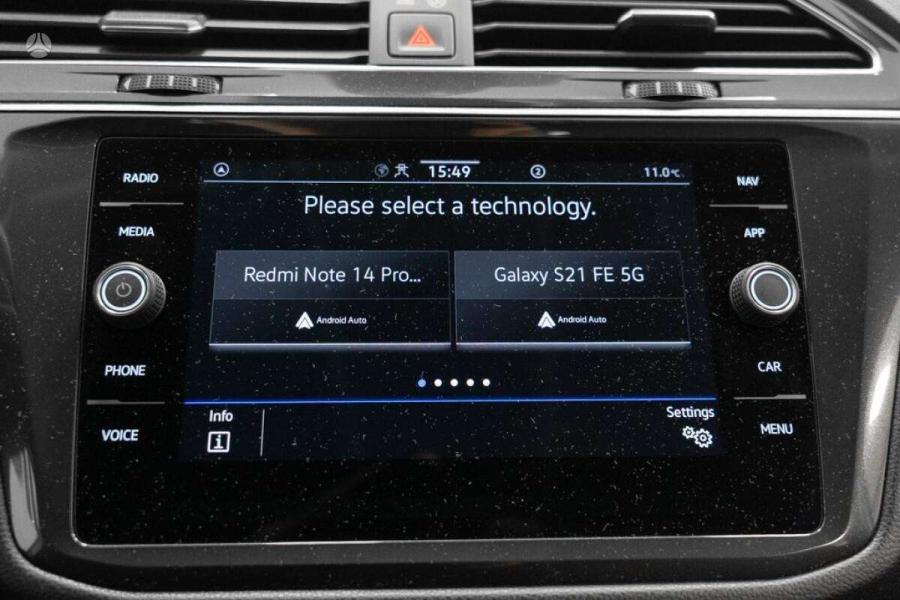 Белый Фольксваген Tiguan Allspace 2024 в Вильнюс, объемом двигателя 1.50 л и пробегом 32 тыс. км за 28650 €, фото 17 на AUTOMOTO.COM.LV