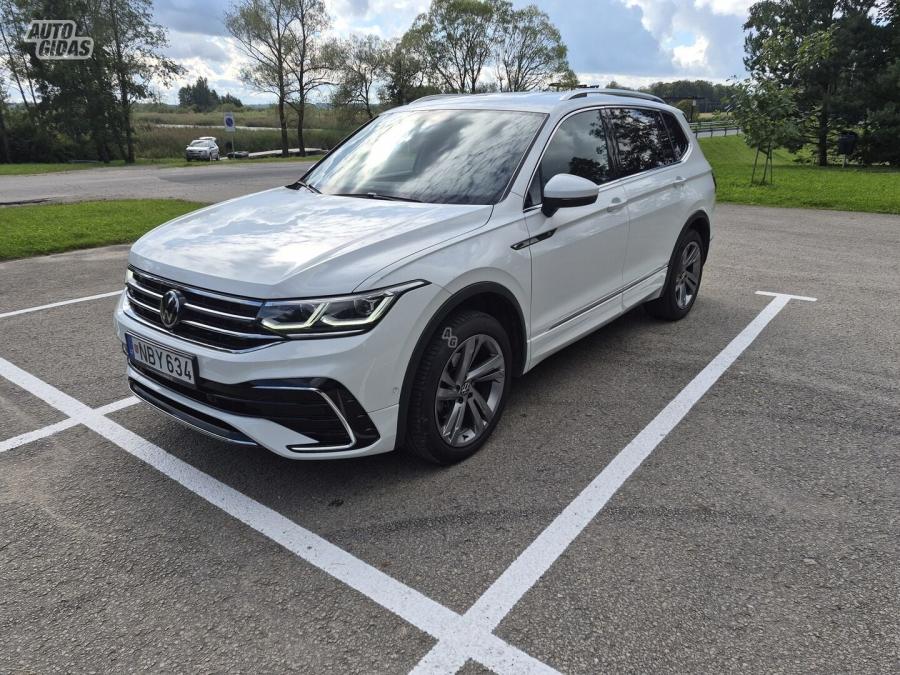 Белый Фольксваген Tiguan Allspace 2024 в Биржай, объемом двигателя 1.50 л и пробегом 51 тыс. км за 27500 €, фото 3 на AUTOMOTO.COM.LV
