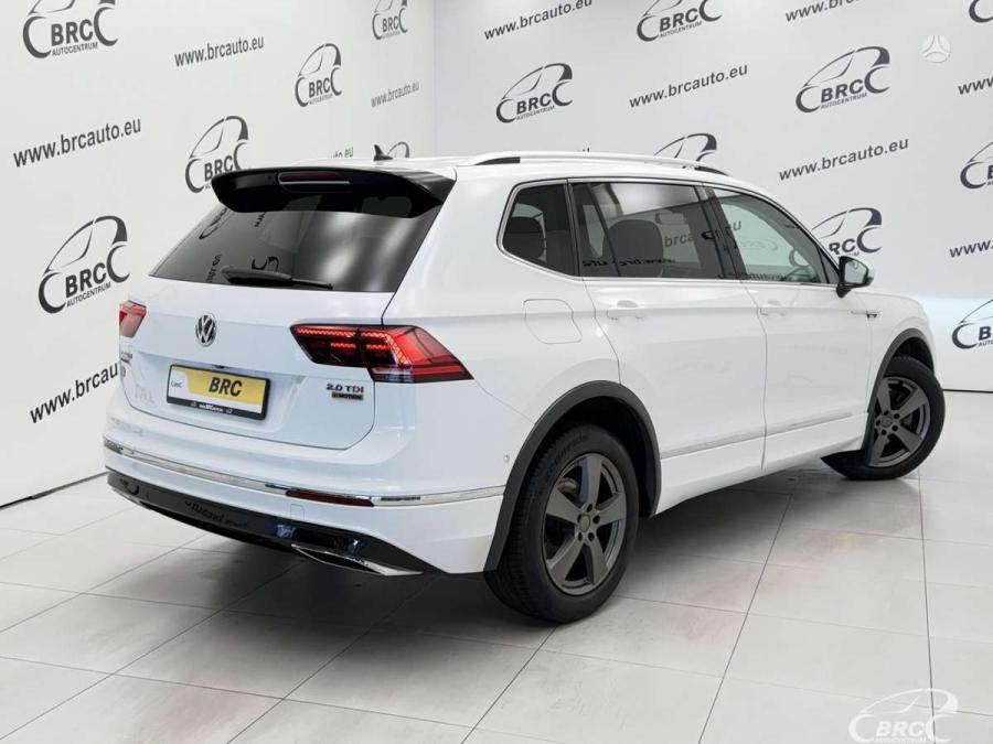 Balts Volkswagen Tiguan Allspace 2019 Viļņa, ar dzinēja tilpumu 1.97 L un nobraukumu 209 tūkst. km par 23900 €, foto 4 vietnē AUTOMOTO.COM.LV
