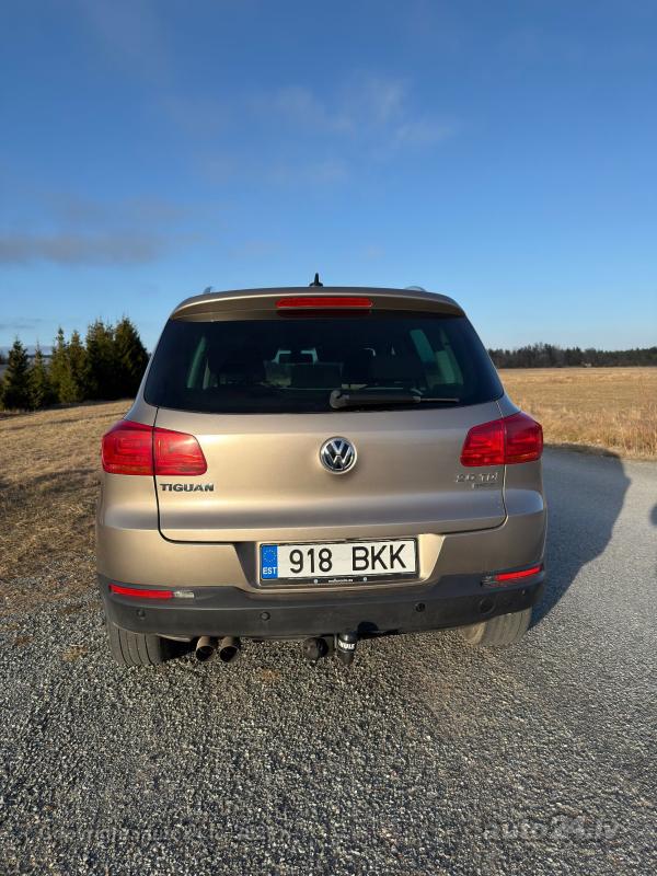 Smilšu krāsa Volkswagen Tiguan 2013 Kuresāre, ar dzinēja tilpumu 2.00 L un nobraukumu 158 tūkst. km par 12000 €, foto 5 vietnē AUTOMOTO.COM.LV