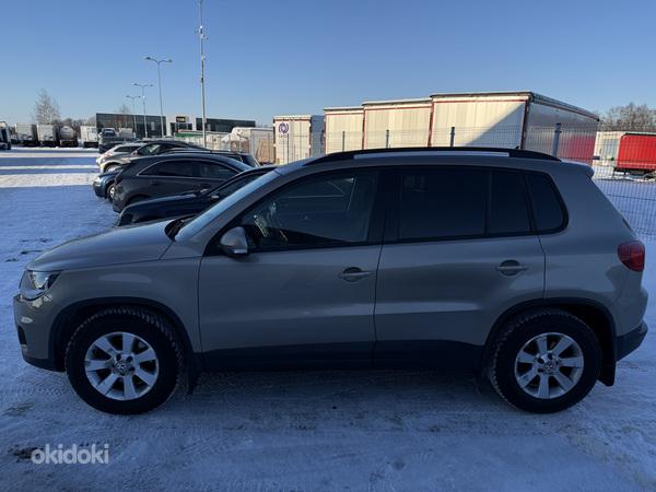 Beige Volkswagen Tiguan 2012 in Tallinn, with an engine capacity of 1.40 L and mileage of 160 thousand km for 9000 €, photo 3 on AUTOMOTO.COM.LV