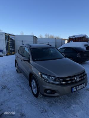 Smilšu krāsa Volkswagen Tiguan 2012 Tallina, ar dzinēja tilpumu 1.40 L un nobraukumu 160 tūkst. km par 9000 €, foto 17 vietnē AUTOMOTO.COM.LV