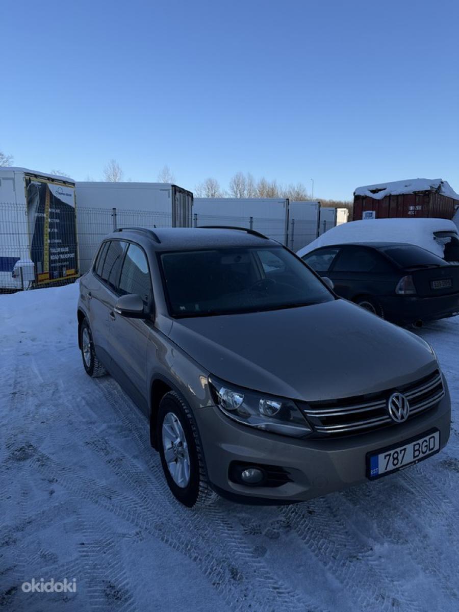 Smilšu krāsa Volkswagen Tiguan 2012 Tallina, ar dzinēja tilpumu 1.40 L un nobraukumu 160 tūkst. km par 9000 €, foto 17 vietnē AUTOMOTO.COM.LV