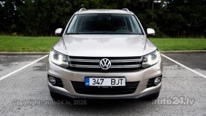 Beige Volkswagen Tiguan 2013 in Tallinn, with an engine capacity of 1.40 L and mileage of 95 thousand km for 8690 €, photo 2 on AUTOMOTO.COM.LV